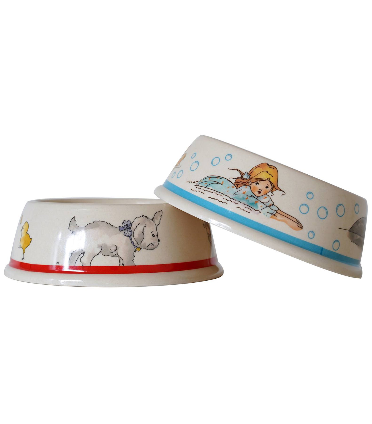 Alice In Wonderland Bamboo Eco Pet Bowls | Young Spirit Australia ...