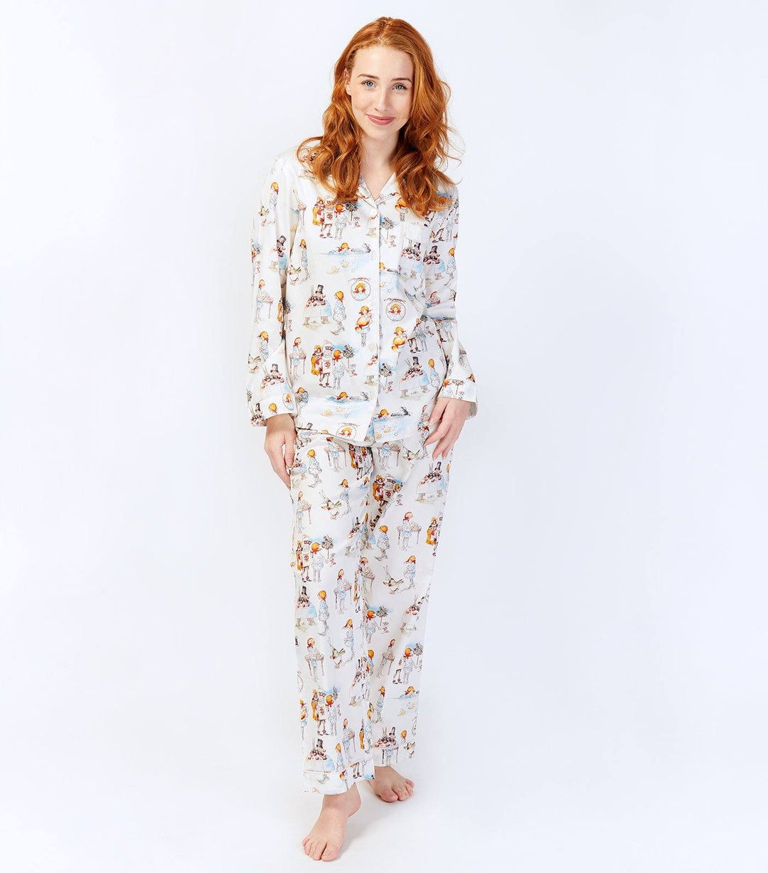 Alice in Wonderland Cotton Winter Pyjamas Set | Alice In Wonderland ...